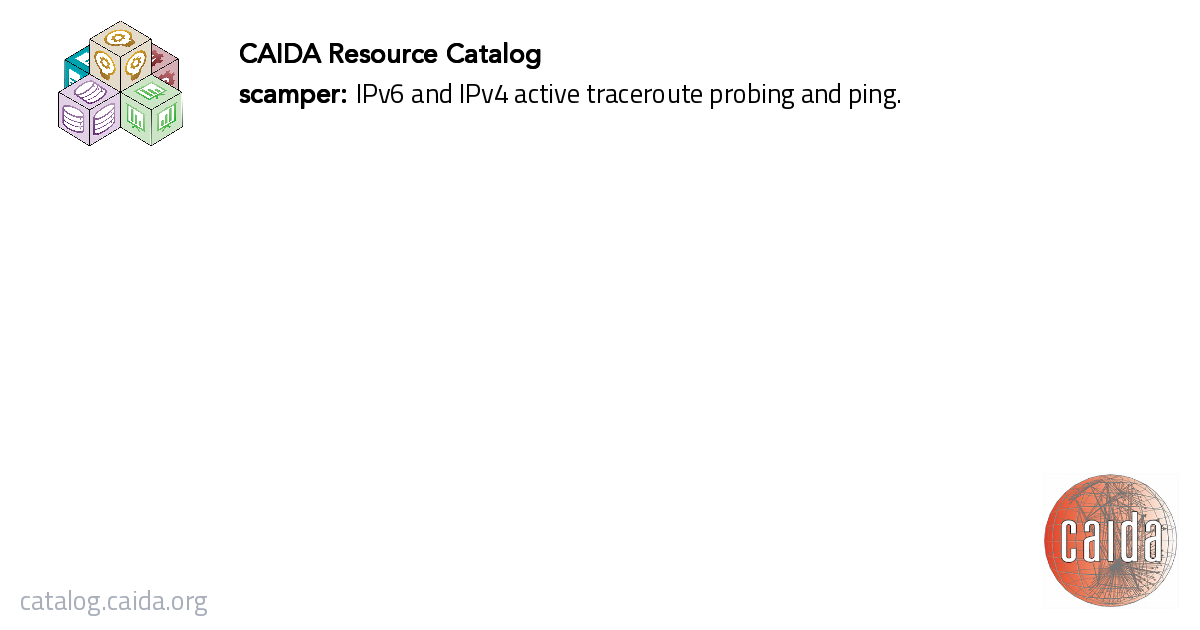 CAIDA Resource Catalog